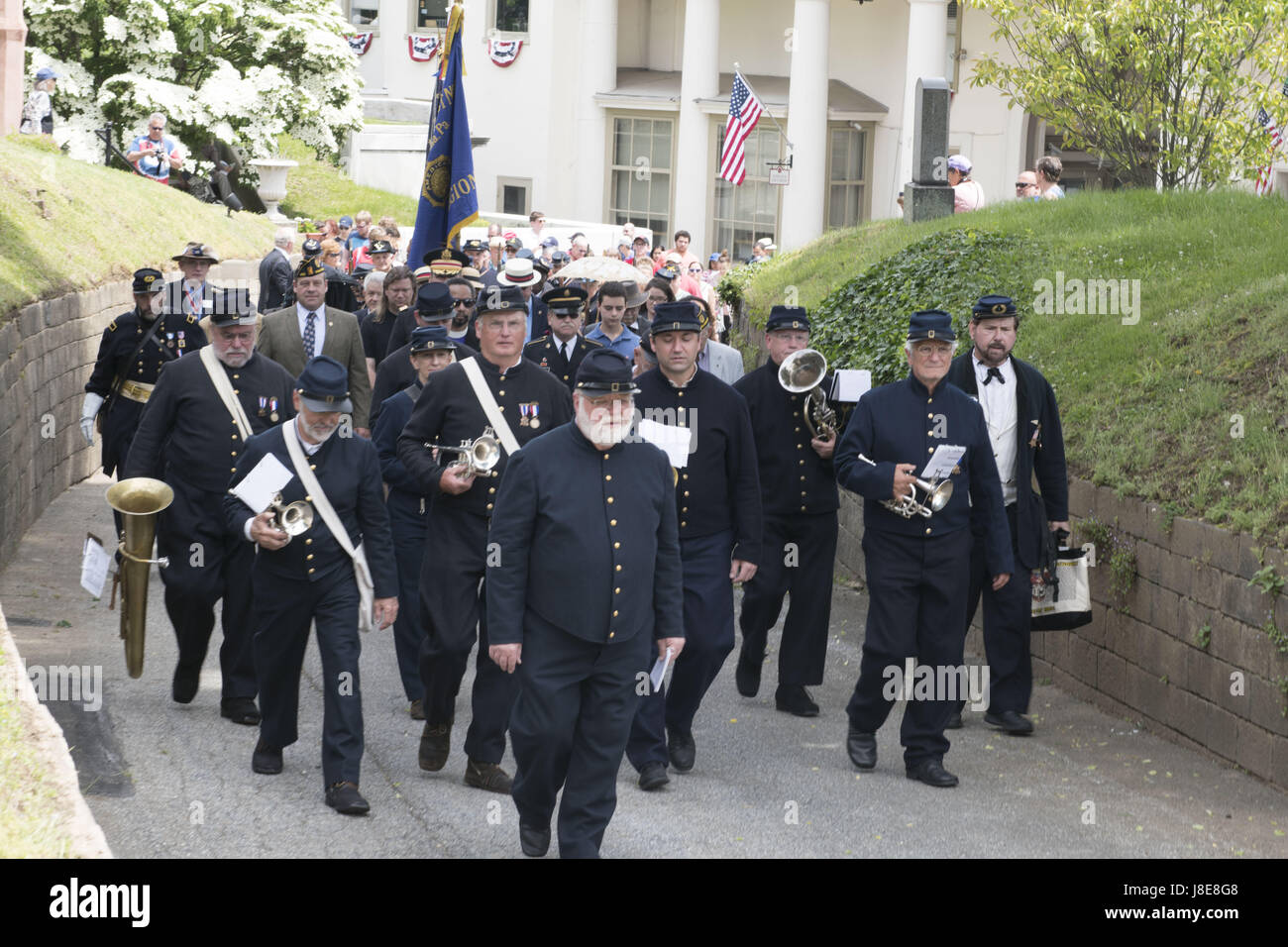 Union soldiers marching in civil hi-res stock photography and images ...