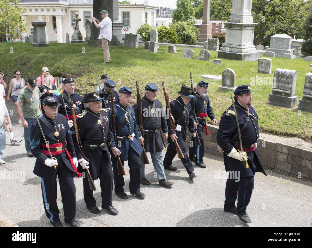 Philadelphia, Pennsylvania, USA. 28th May, 2017. Civilians and Civil ...