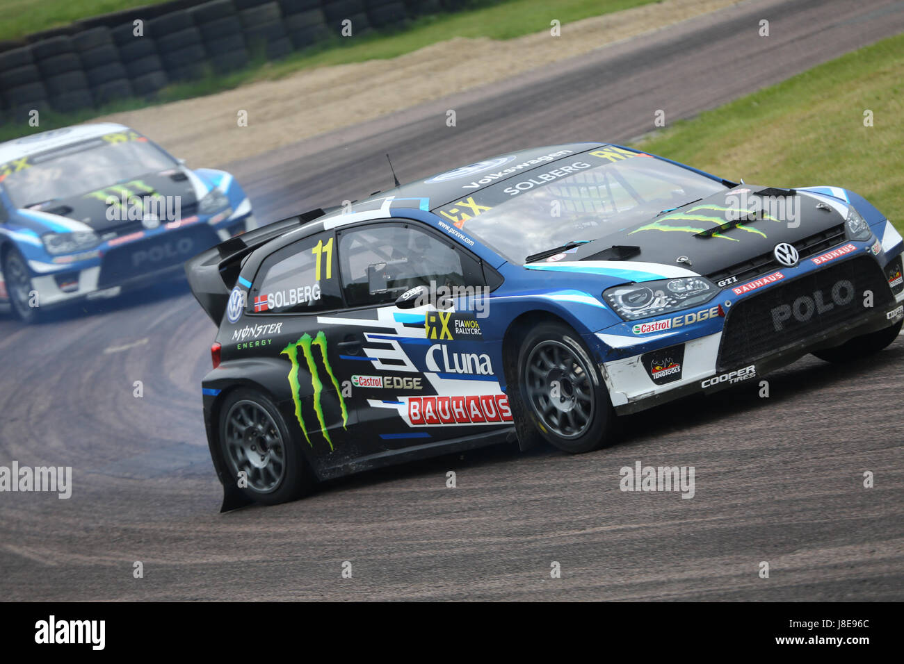 Lydden Hill Race Circuit, Kent, UK. 28th May 2017. Petter Solberg (NOR ...