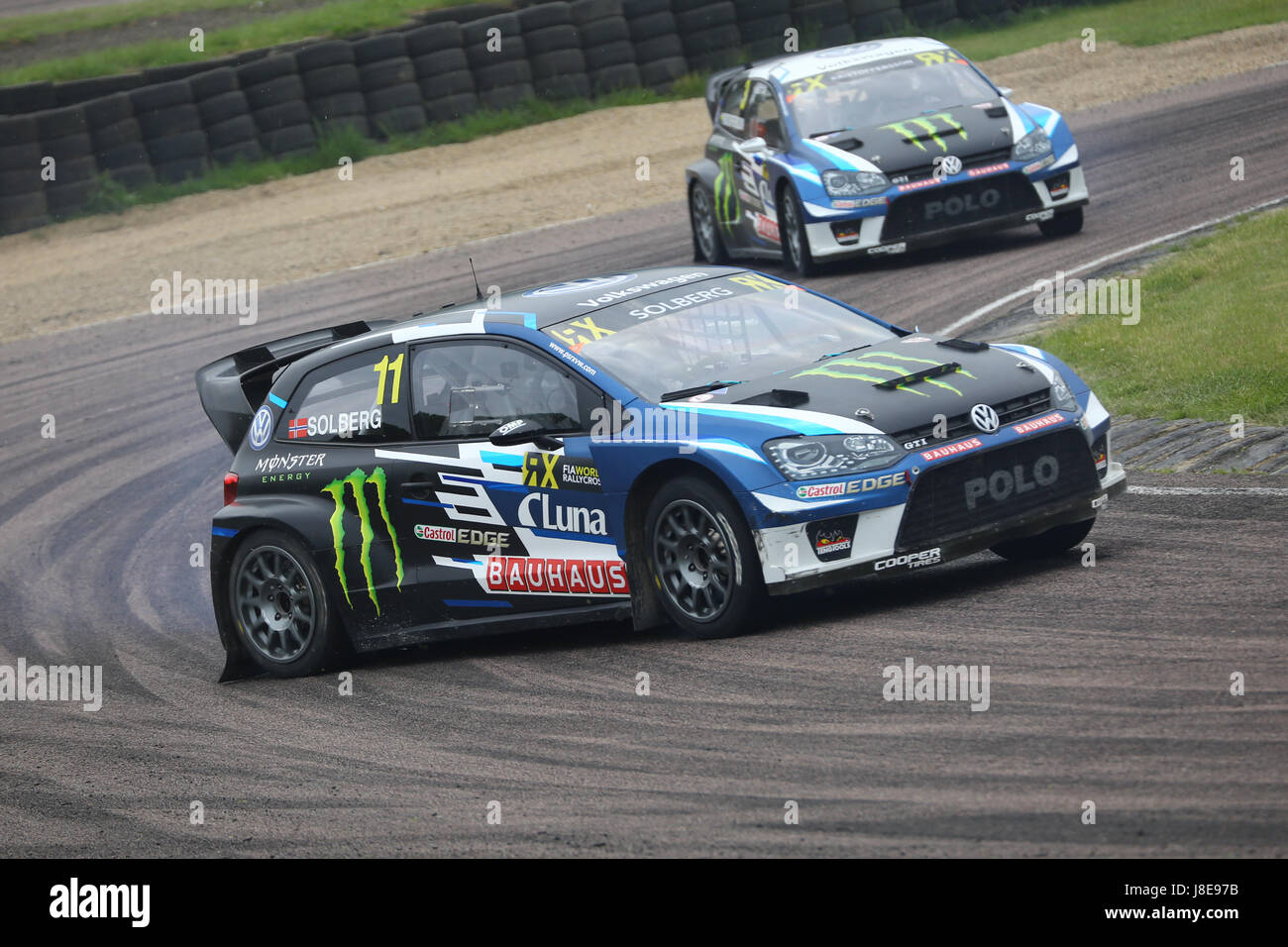 Lydden Hill Race Circuit, Kent, UK. 28th May 2017. Petter Solberg (NOR ...