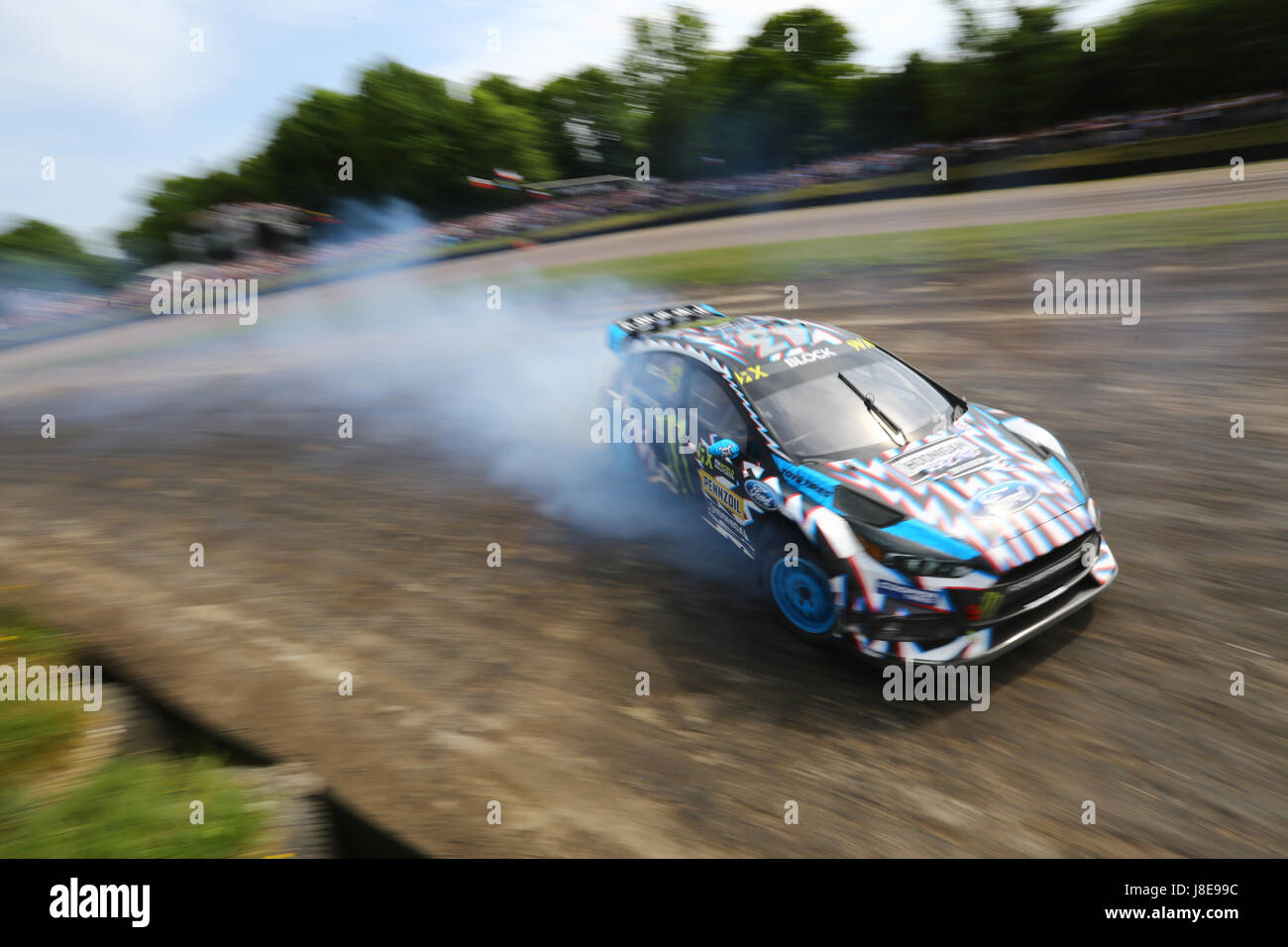 Lydden Hill Race Circuit, Kent, UK. 28th May 2017. Ken Block (USA) at ...