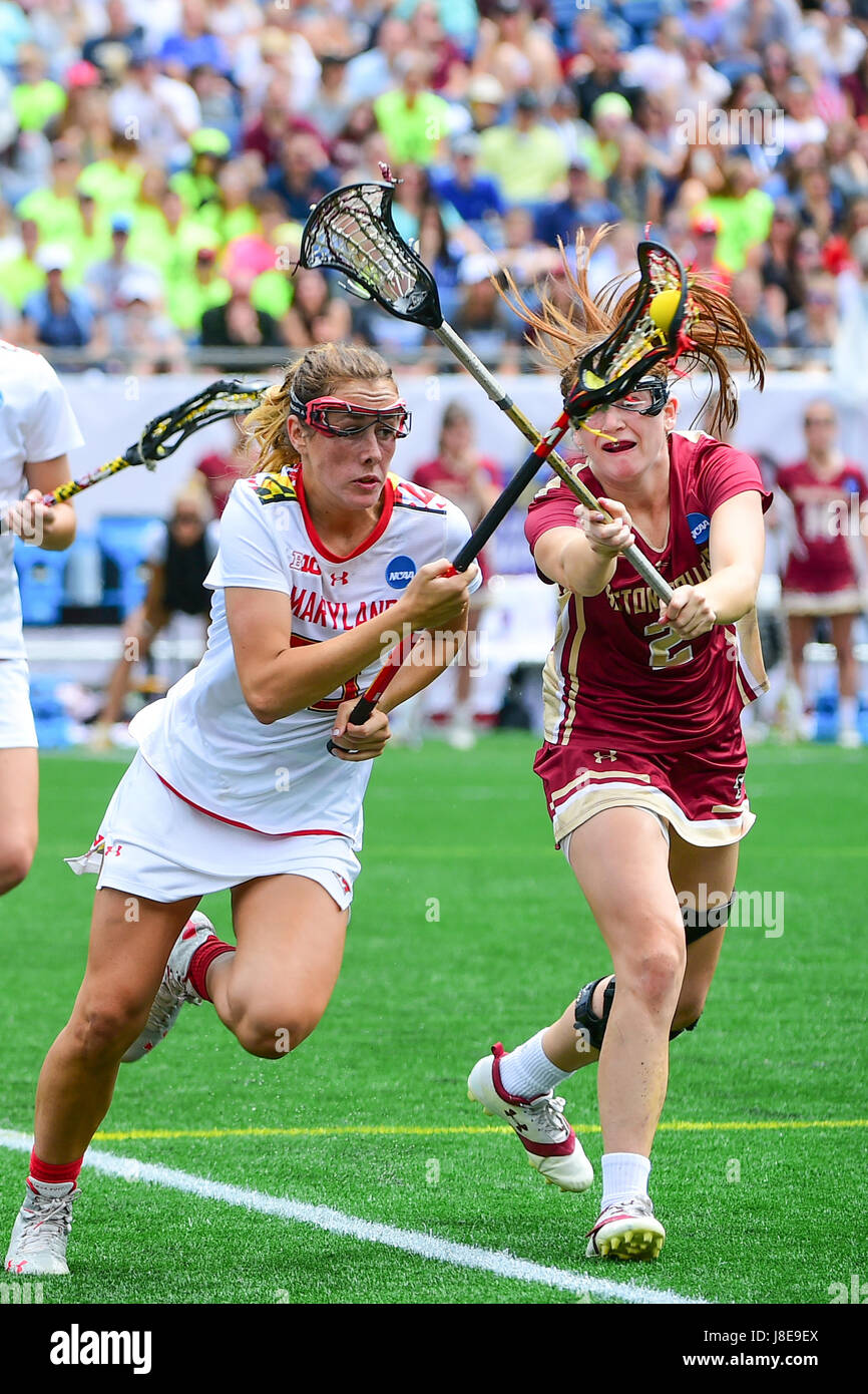Foxborough, MA, USA. 28th May, 2017. Maryland Terrapins Lizzie Colson ...
