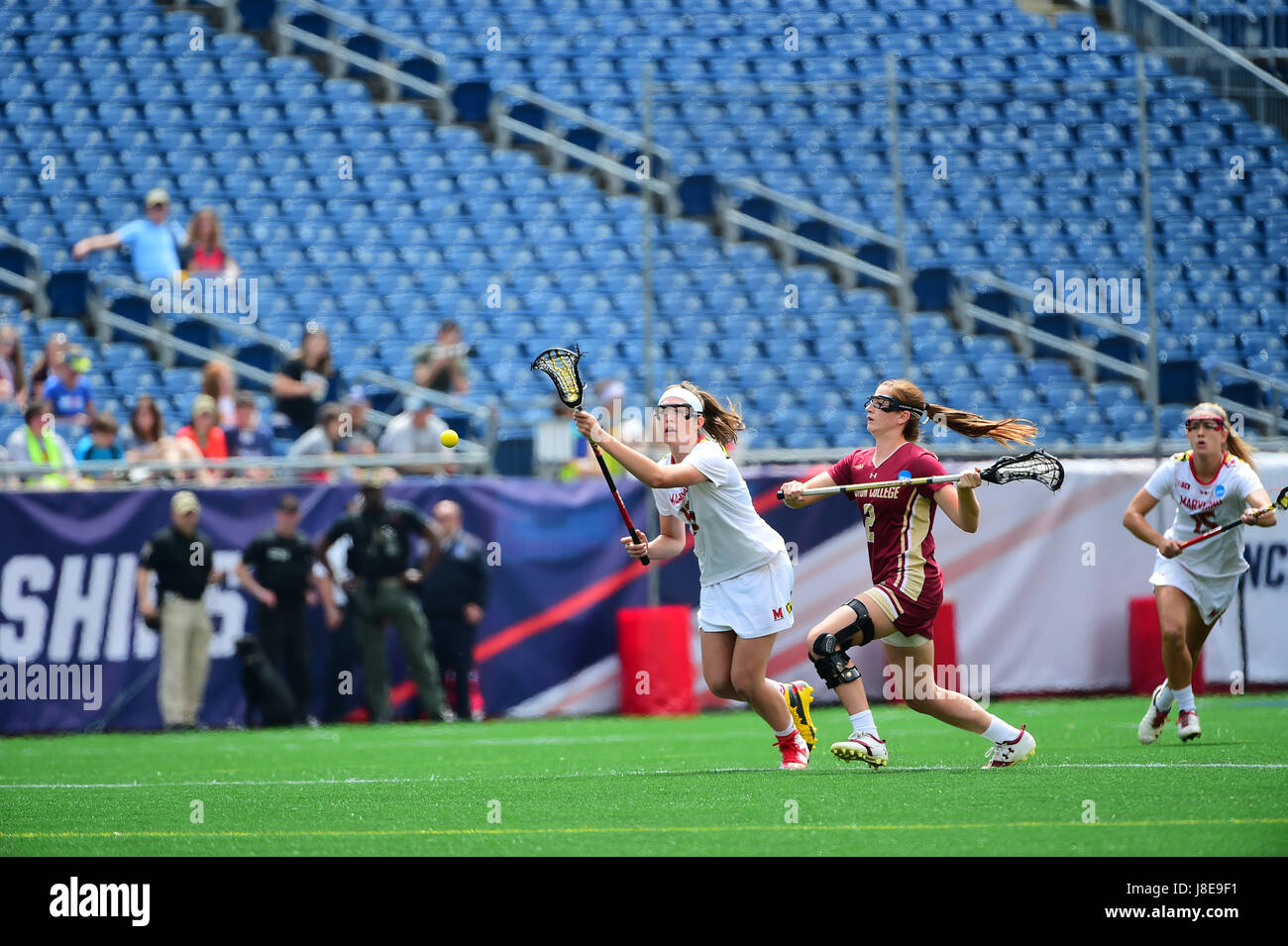 Foxborough, MA, USA. 28th May, 2017. Maryland Terrapins Kali Hartshorn ...