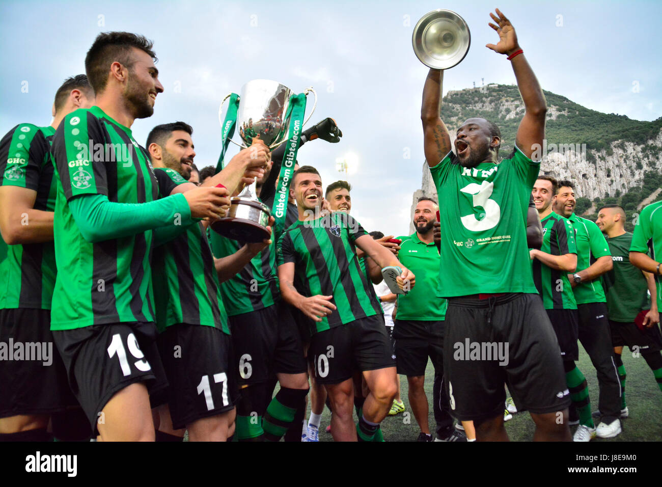 Gibralter. 28th May, 2017. Europa Fc claimed a full sweep of trophies ...