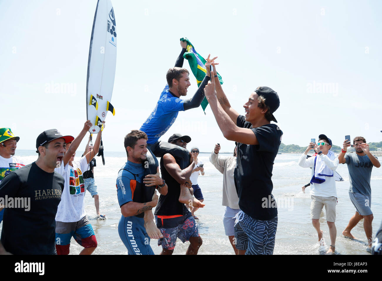 Ichinomiya Shida Point, Chiba, Japan. 28th May, 2017. Jesse Mendes (BRA ...