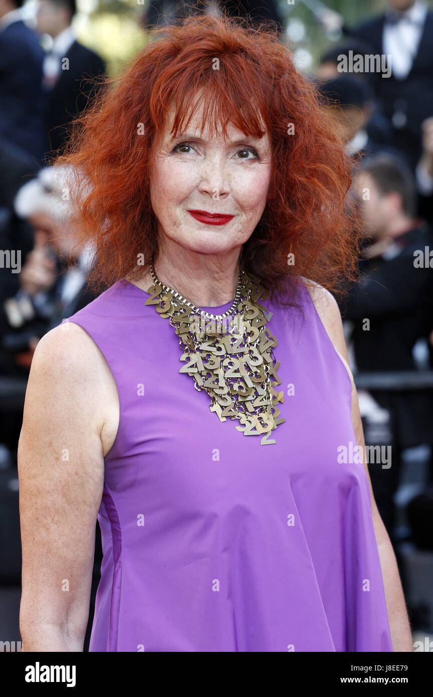 Cannes, Frankreich. 28th May, 2017. Sabine Azema attending the closing ...
