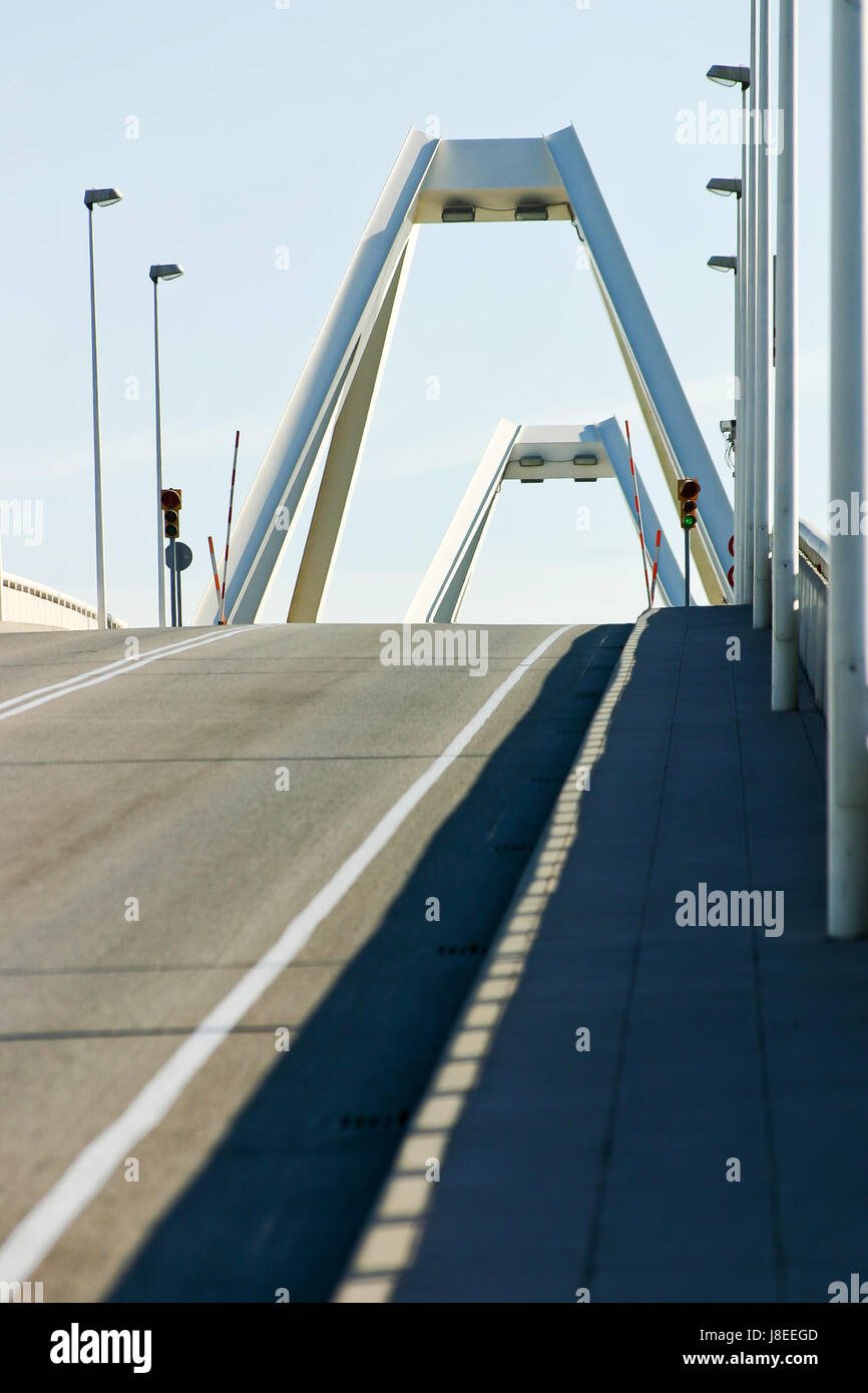 blue, travel, traffic, transportation, outdoor, column, path, way, line ...