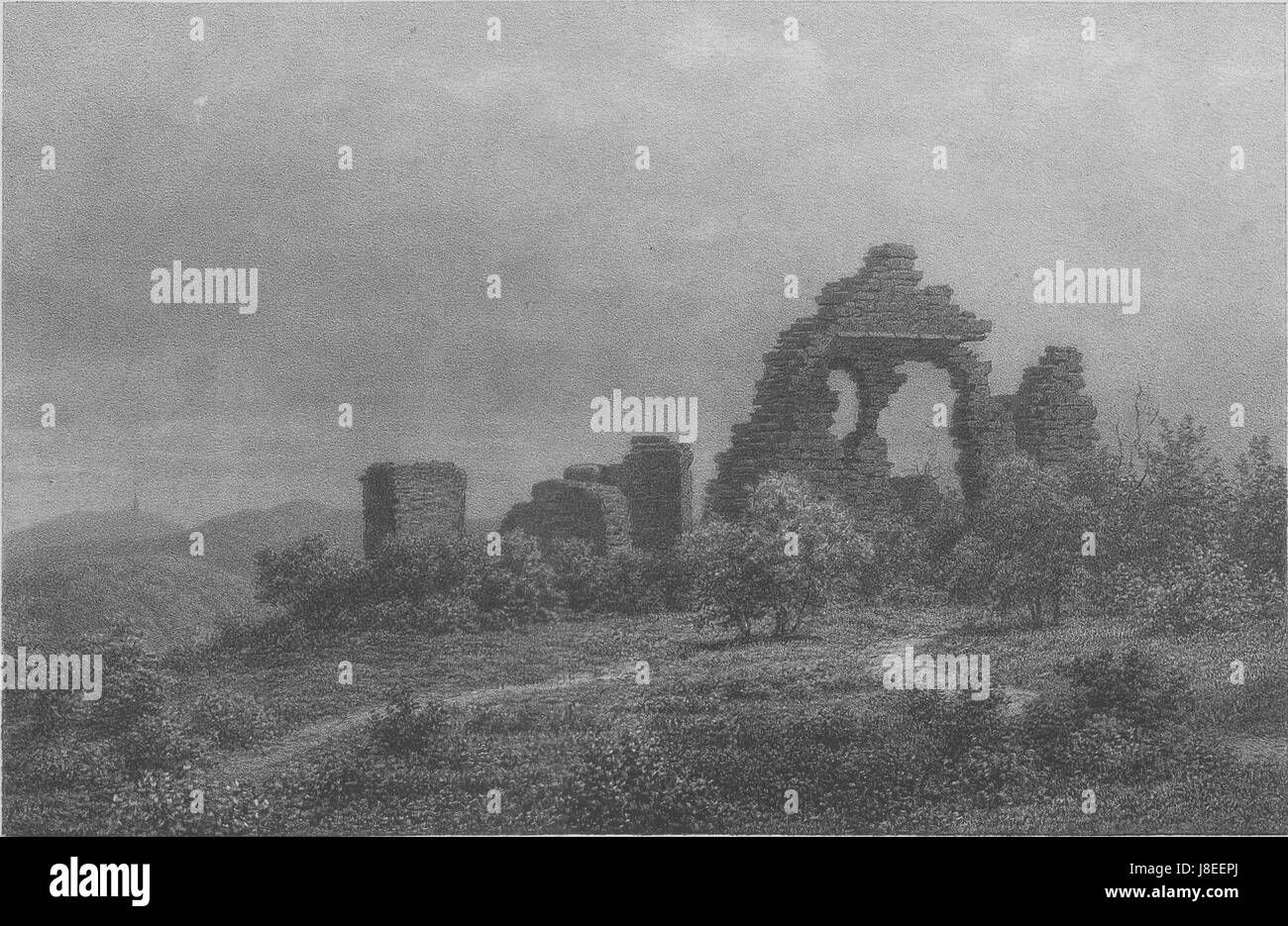 Menke Huenenkapelle Stock Photo - Alamy