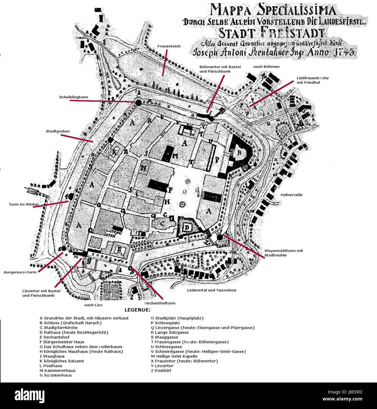 1743 map hi-res stock photography and images - Alamy