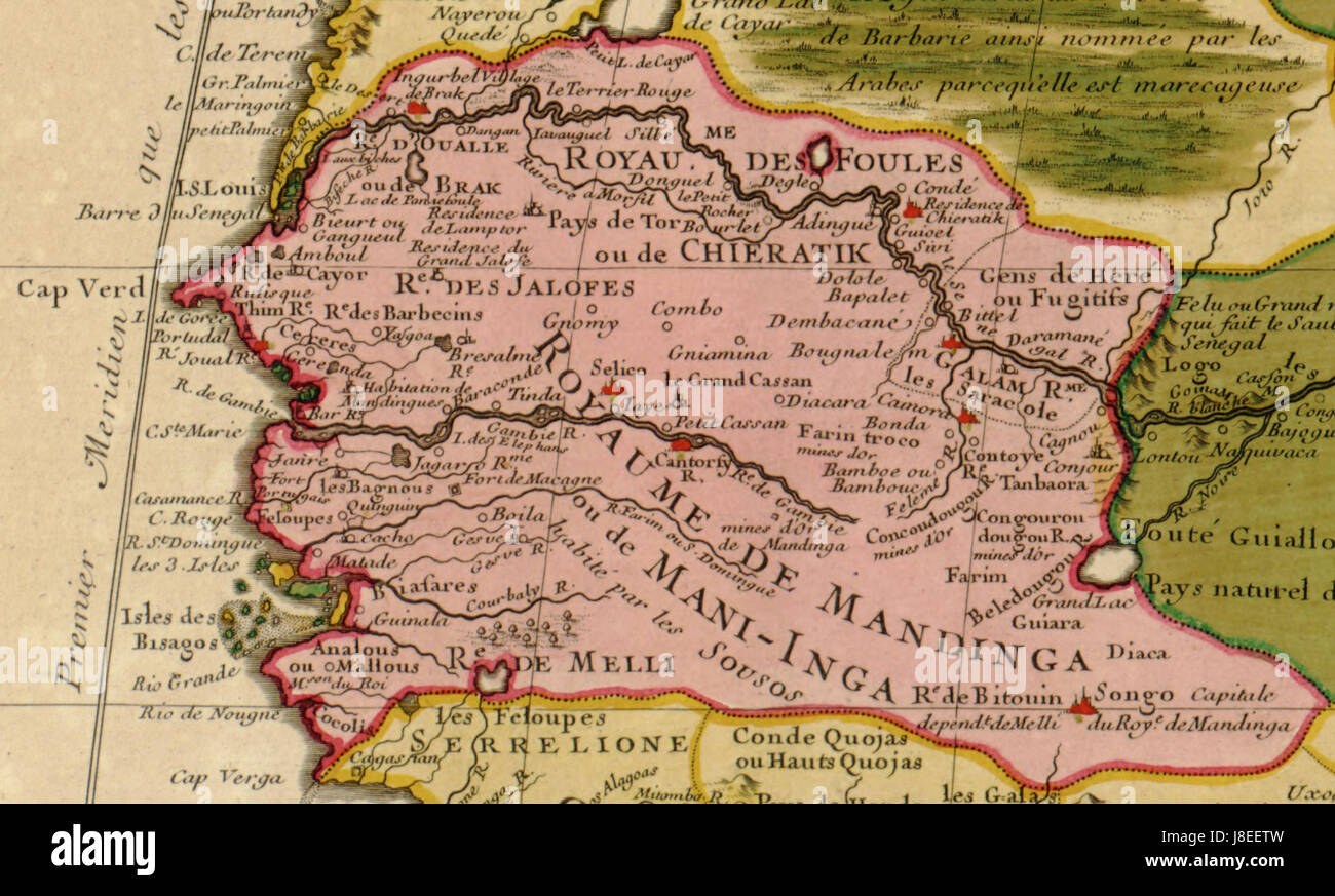 Guillaume delisle map hi-res stock photography and images - Alamy