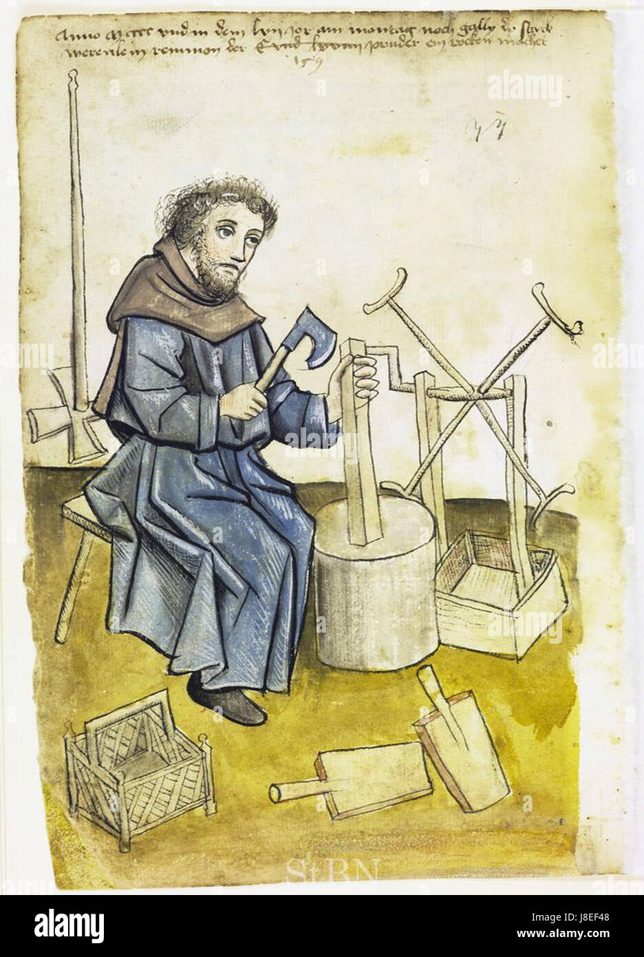 Gregor mendel, father of genetics hi-res stock photography and images ...