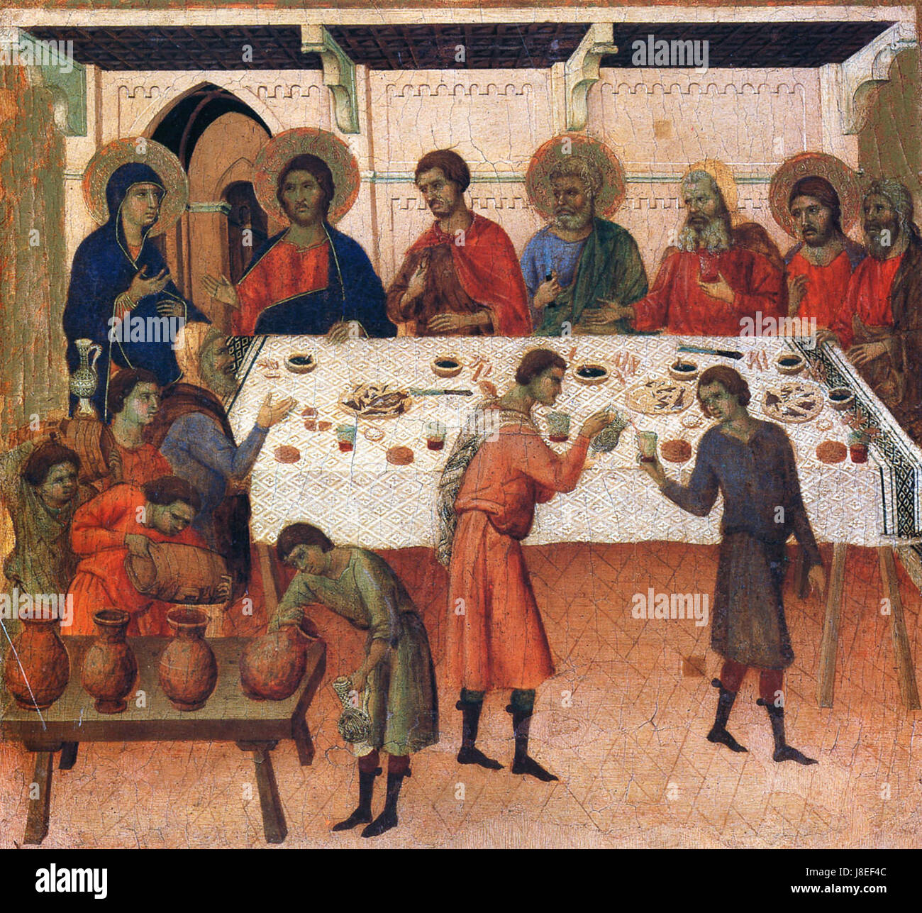 Duccio di Buoninsegna was a renowned Italian painter from the 13th ...