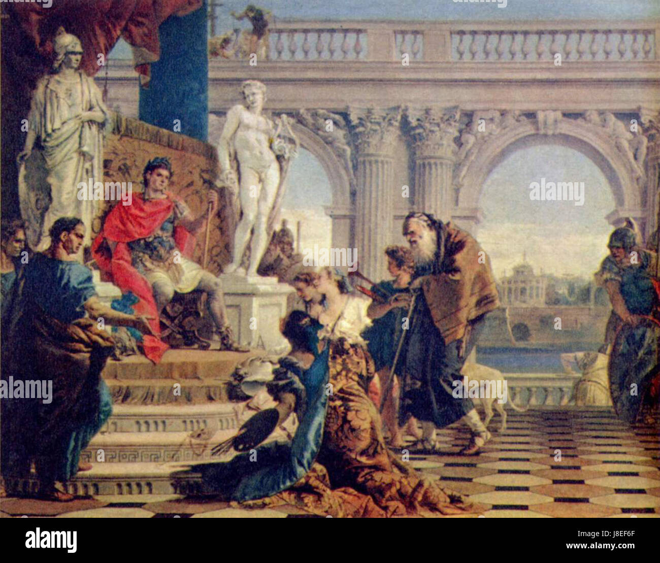 Giovanni Battista Tiepolo was an influential Italian Rococo painter ...