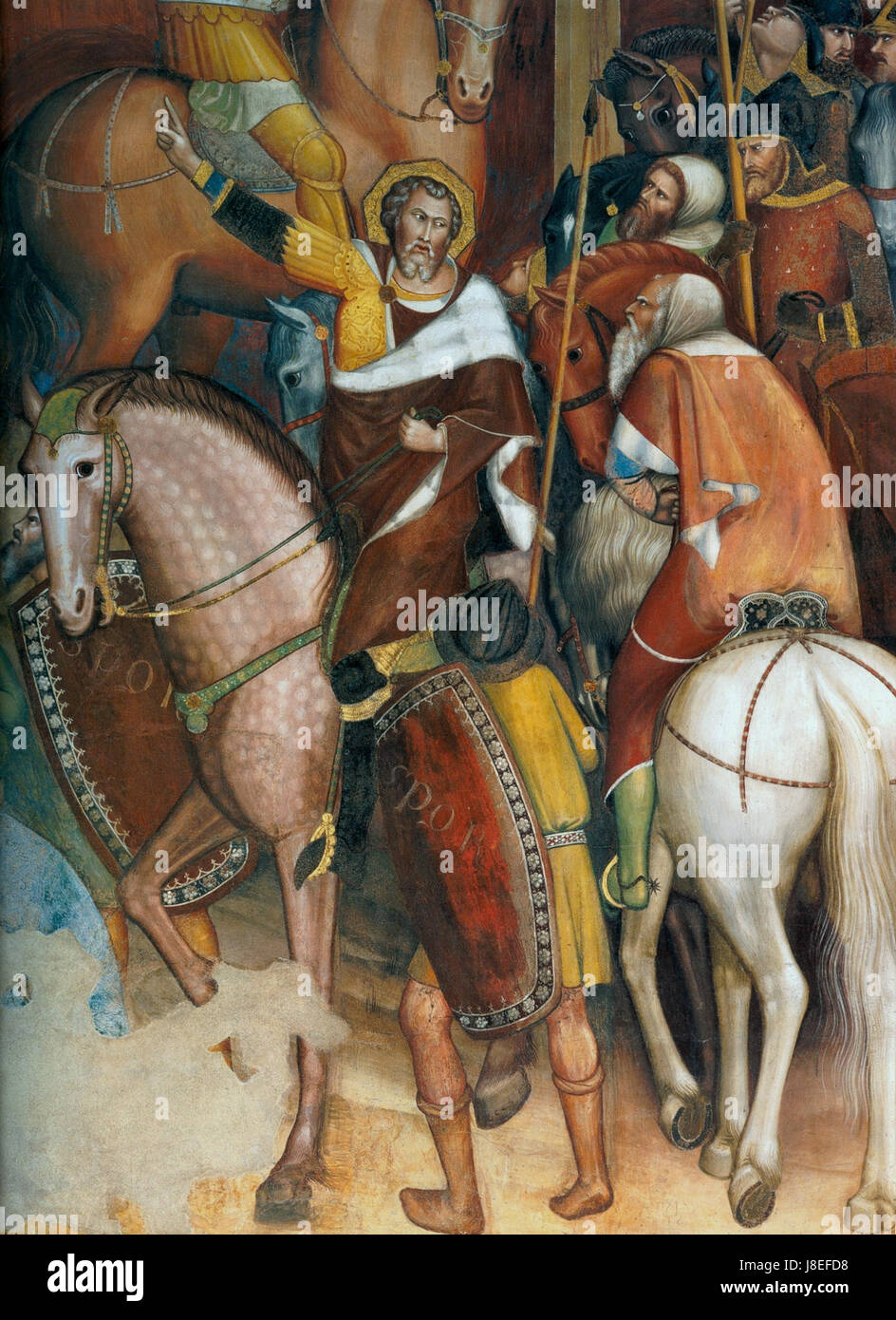 14th century italian painting hi-res stock photography and images - Alamy