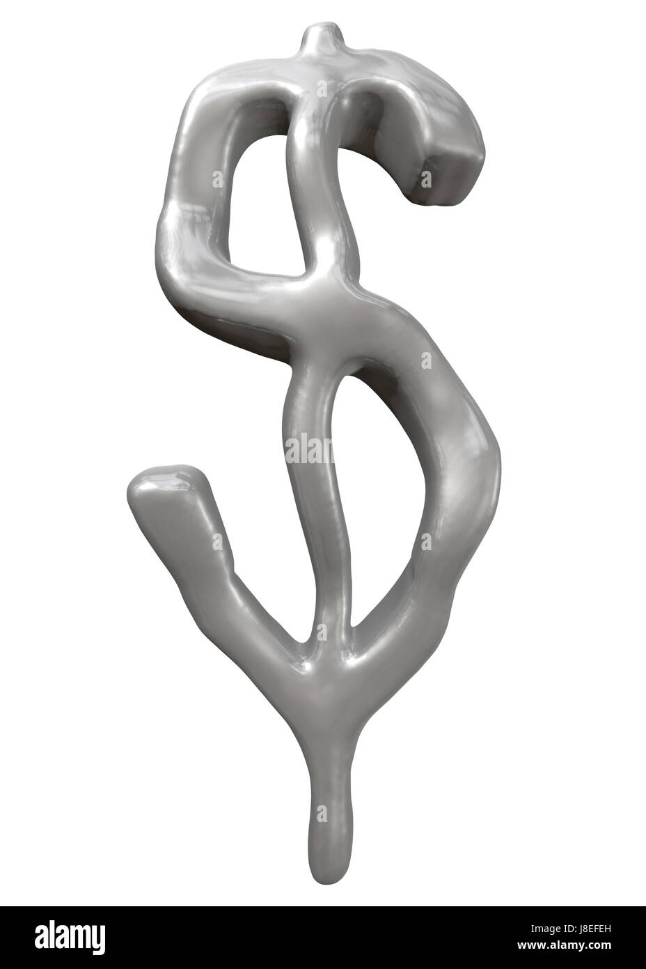 dollar, dollars, currency, silver, usa, crisis, melting, sign ...