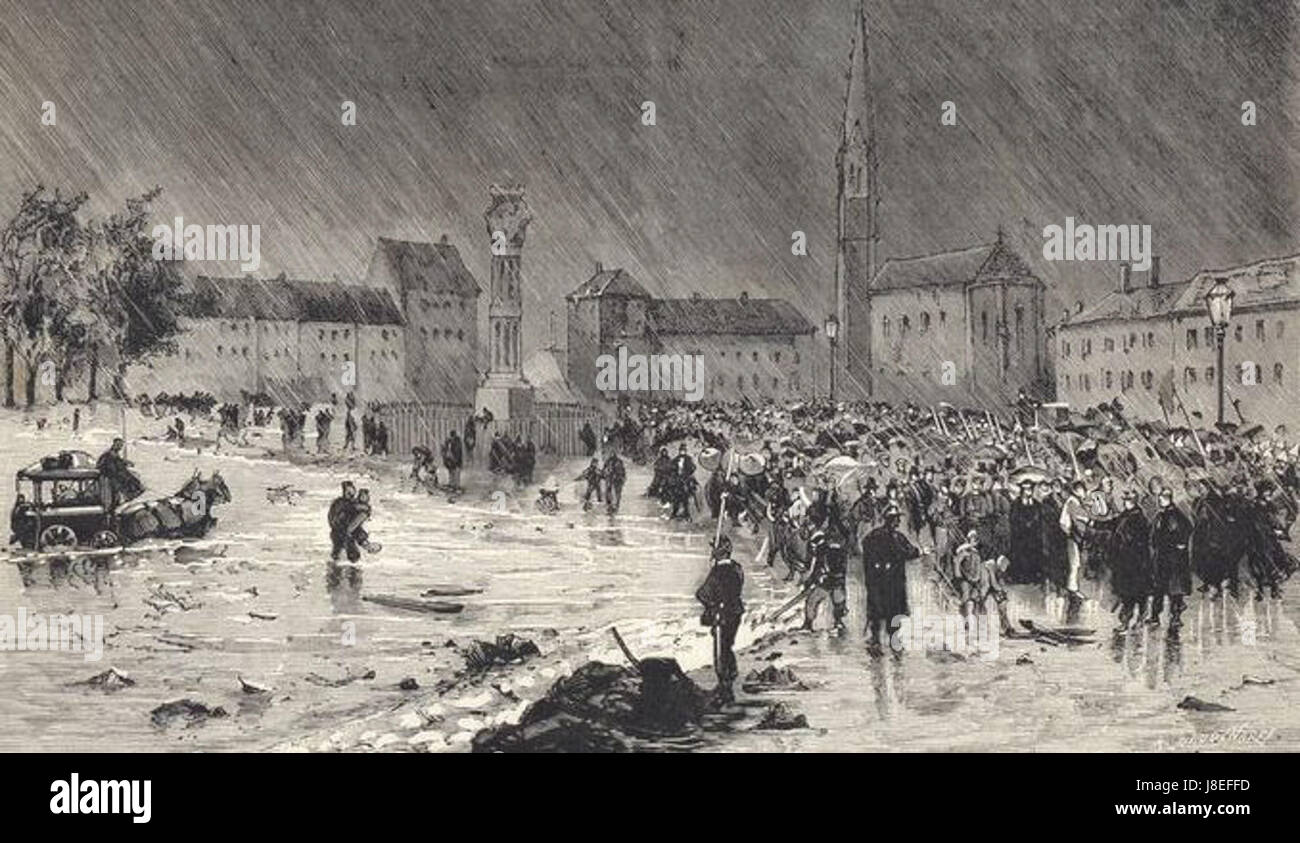 The Inondation de Tarbes in 1875 refers to a major flood that affected ...