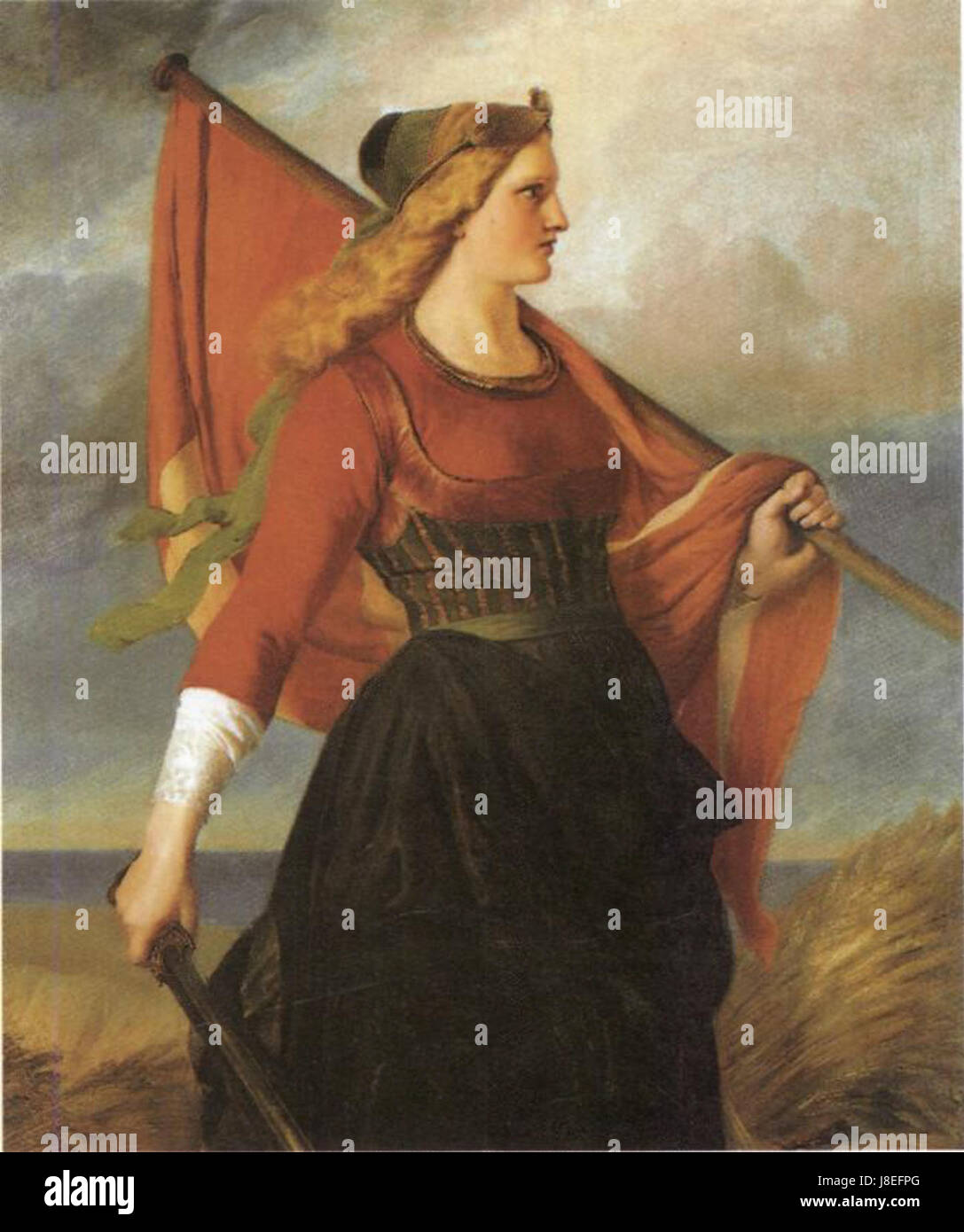 Elisabeth Jerichau Baumann Mor Danmark 1851 Stock Photo - Alamy