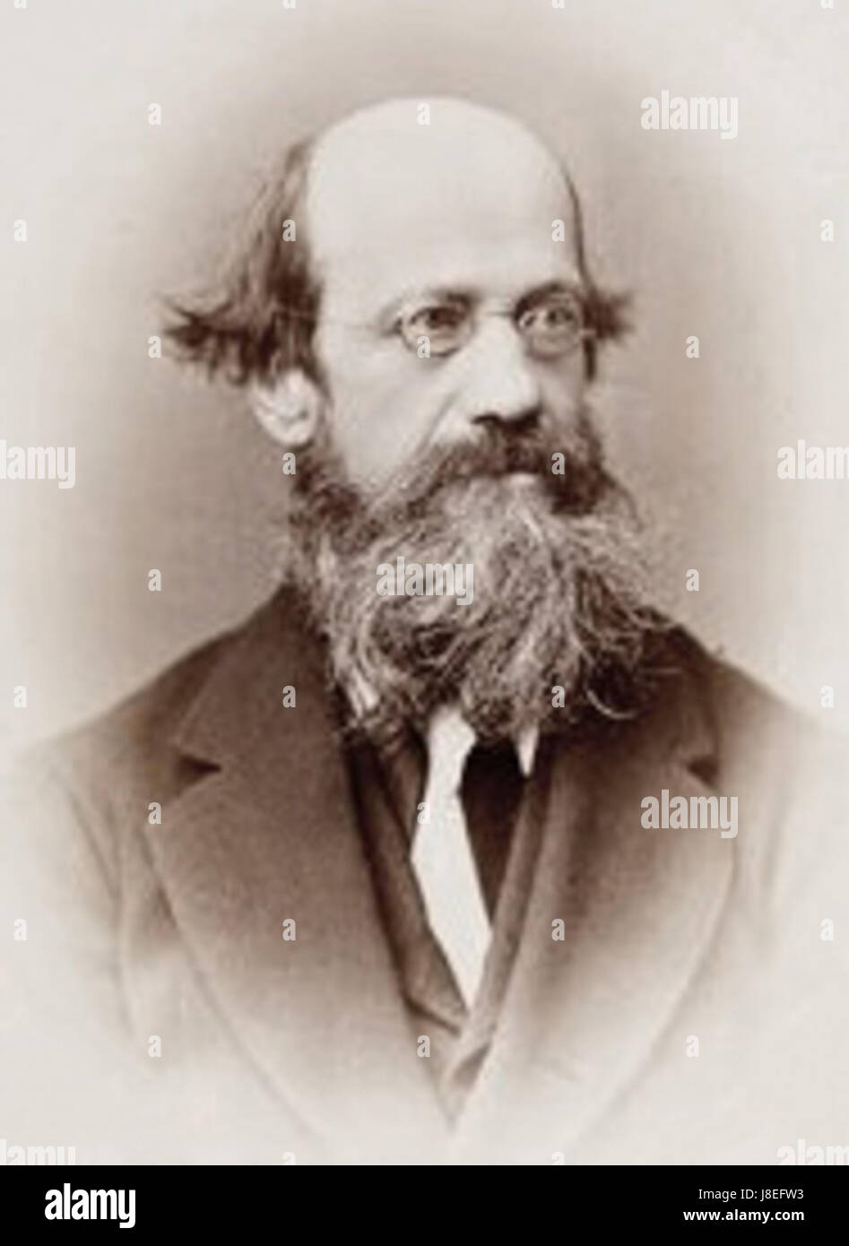 This portrait of Joseph Lovering, captured by photographer William ...