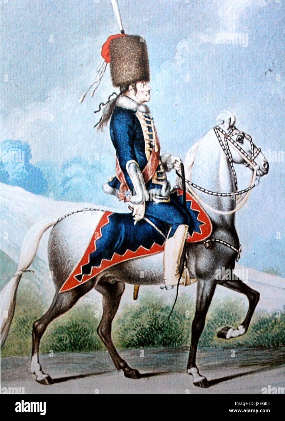 Hans Joachim von Zieten 1775 Stock Photo - Alamy