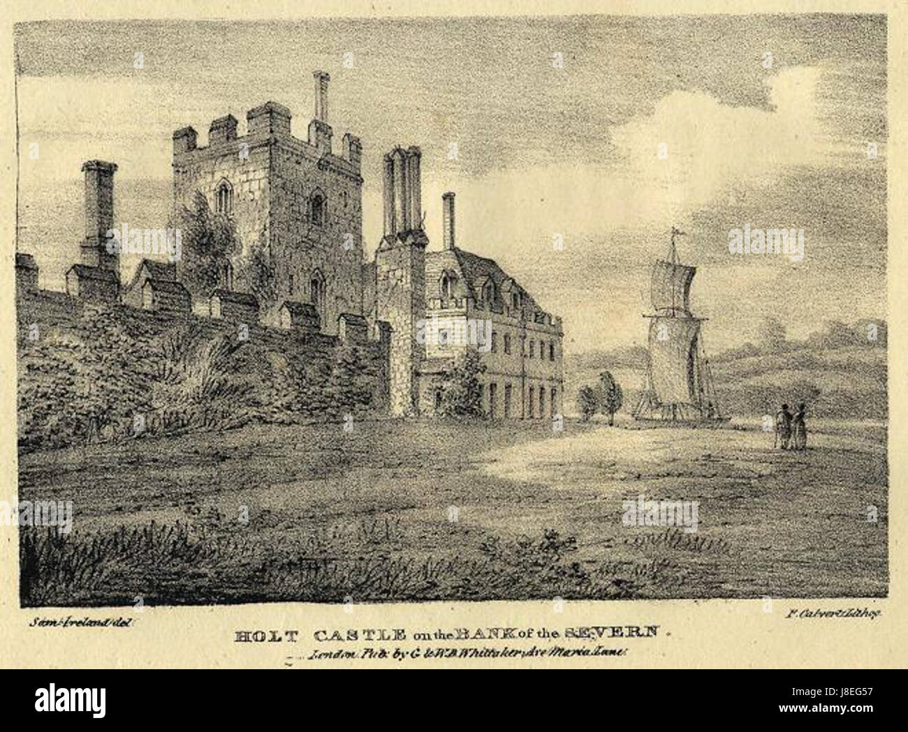 Holt Castle, located in the United Kingdom, is a historical structure ...