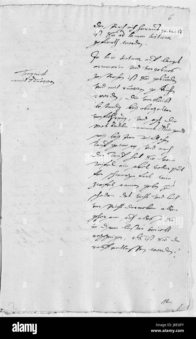 EA 4018 Hexenprozess Kunigunde Sterzl 12 Stock Photo - Alamy