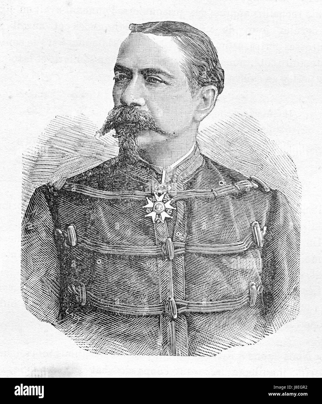 General Roussel de Courcy Stock Photo - Alamy