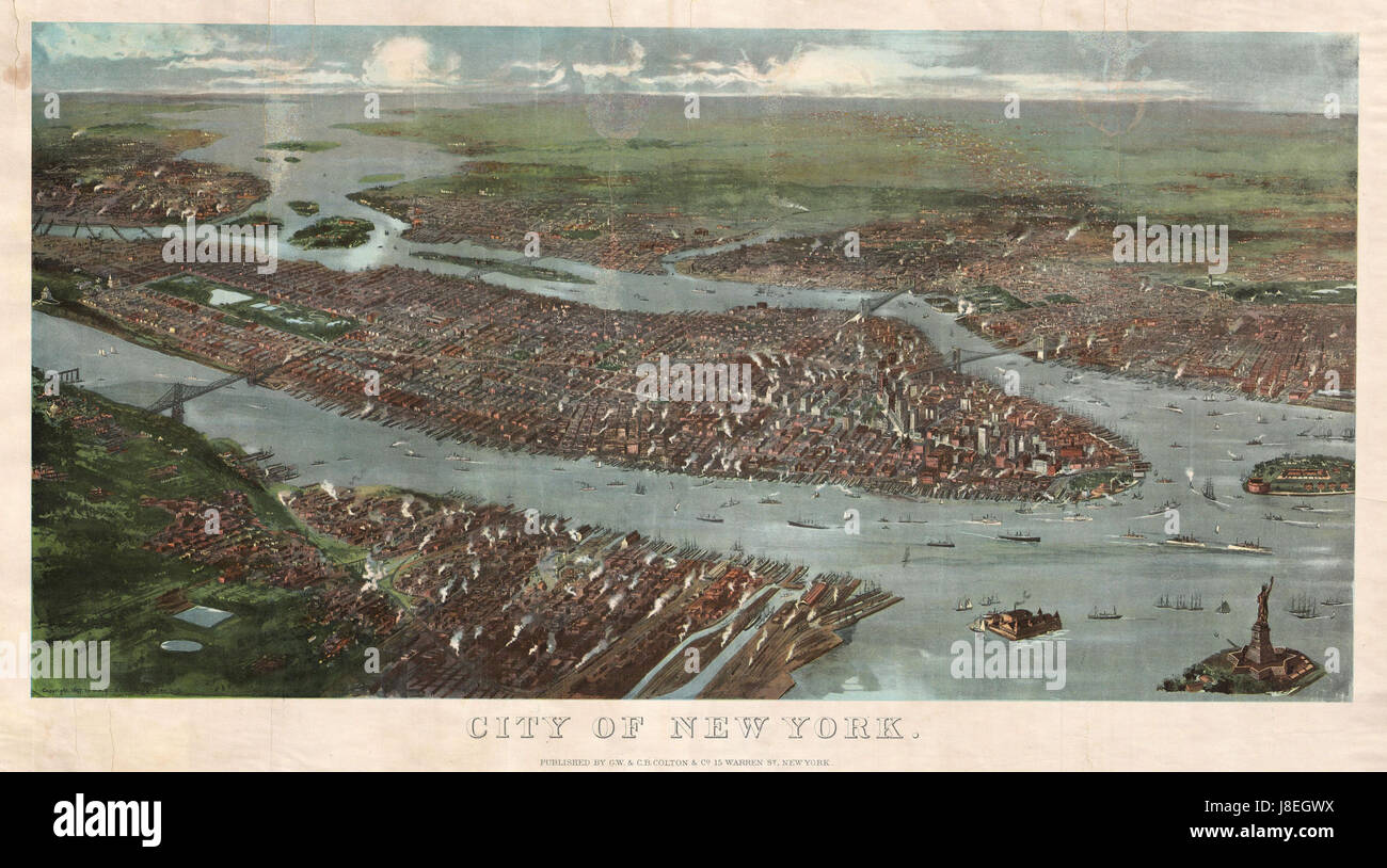 New york city 1890s hi-res stock photography and images - Alamy