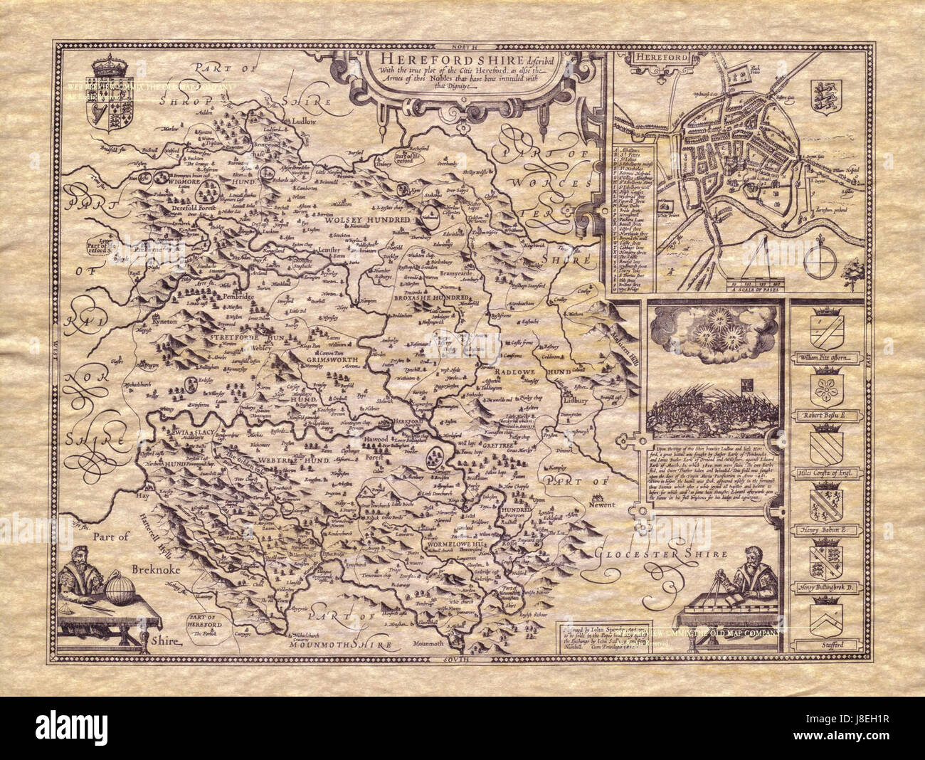 John speed map hi-res stock photography and images - Alamy