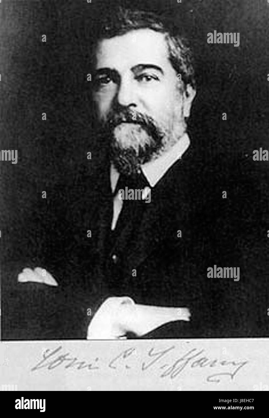 Louis comfort tiffany hi-res stock photography and images - Alamy