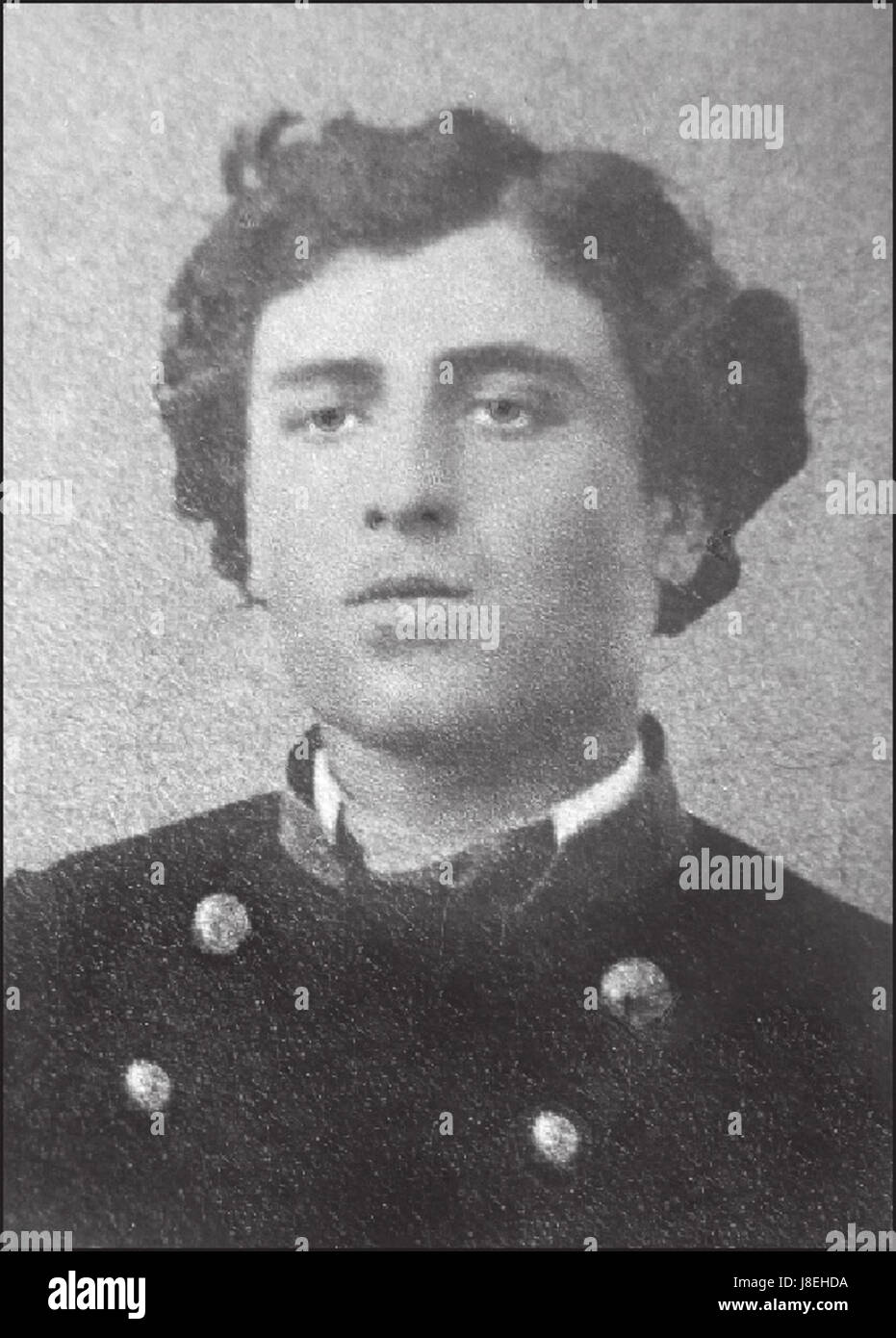 Ilia Chavchavadze as a first year student in St. Petersburg, 1858 Stock ...