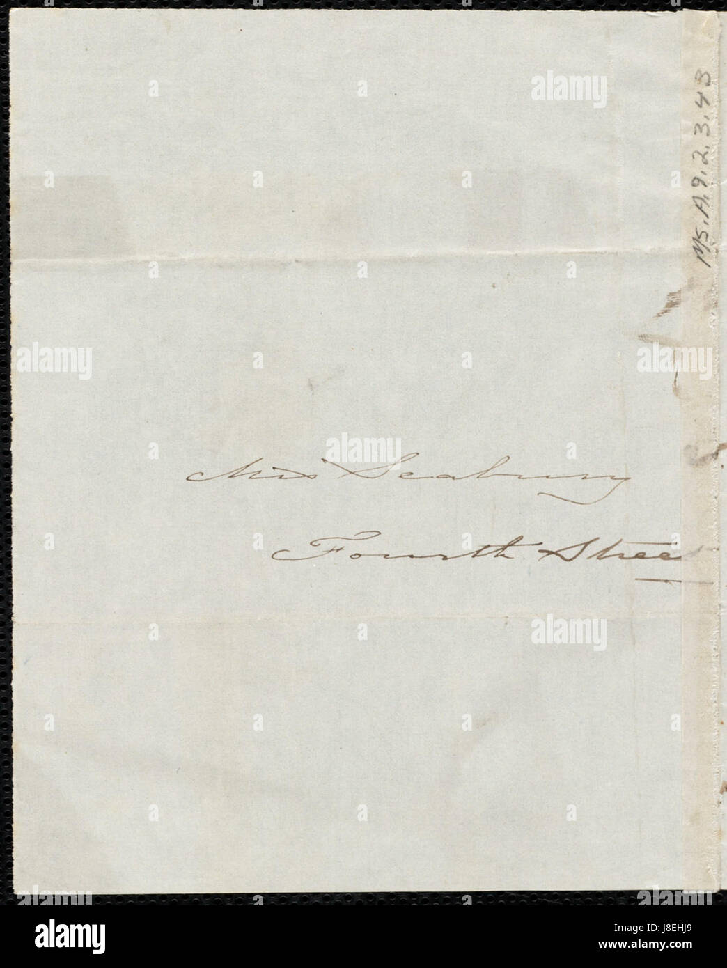 This letter, dated around 1830, is a personal correspondence from ...