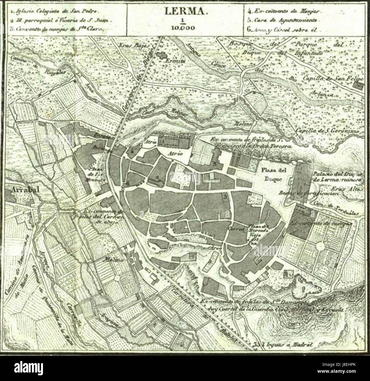 The 'Mapa de Lerma', created in 1868 by Francisco Coello, is a map ...