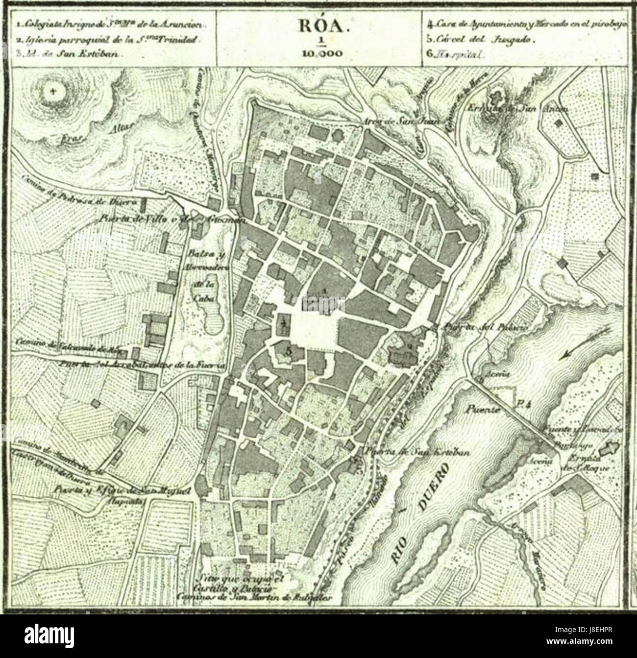 The 'Mapa de Roa' (1868), created by Francisco Coello, is a historical ...