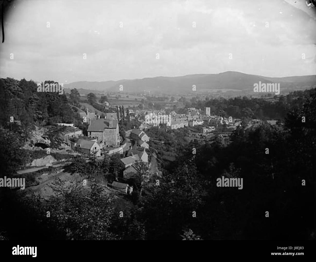Llanrhaeadr ym mochnant Black and White Stock Photos & Images - Alamy