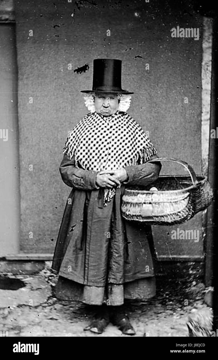 A portrait of Mary Parry from Llanfechell, cataloged under NLW3363371 ...