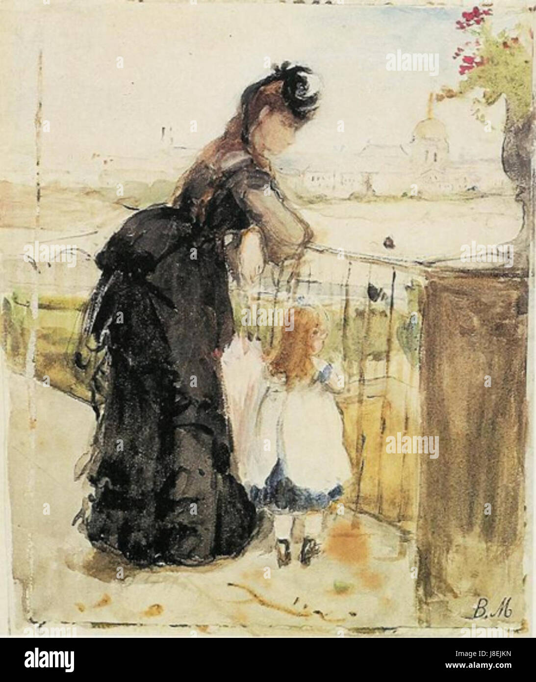 Berthe morisot work of art hi-res stock photography and images - Alamy