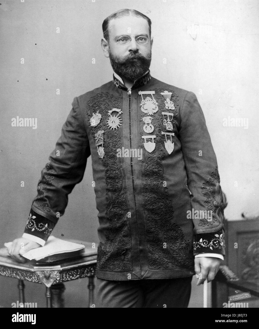 A photograph of John Philip Sousa, an iconic American composer and ...