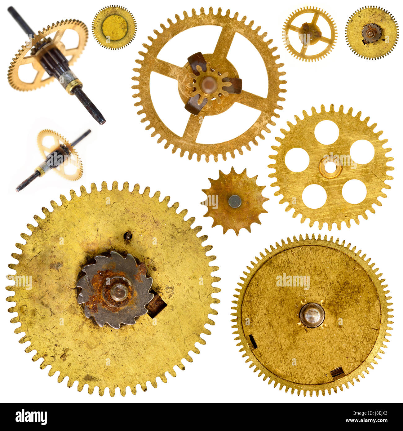 isolated, industry, machinery, engine, drive, motor, teeth, wheel ...