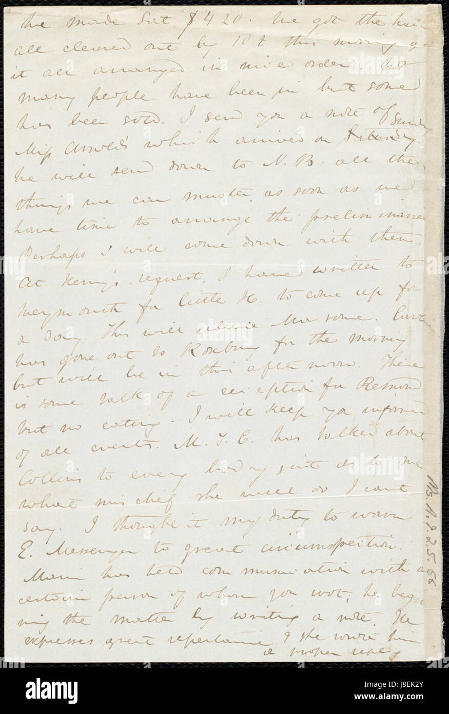 This letter, written by William Lloyd Garrison, a prominent ...