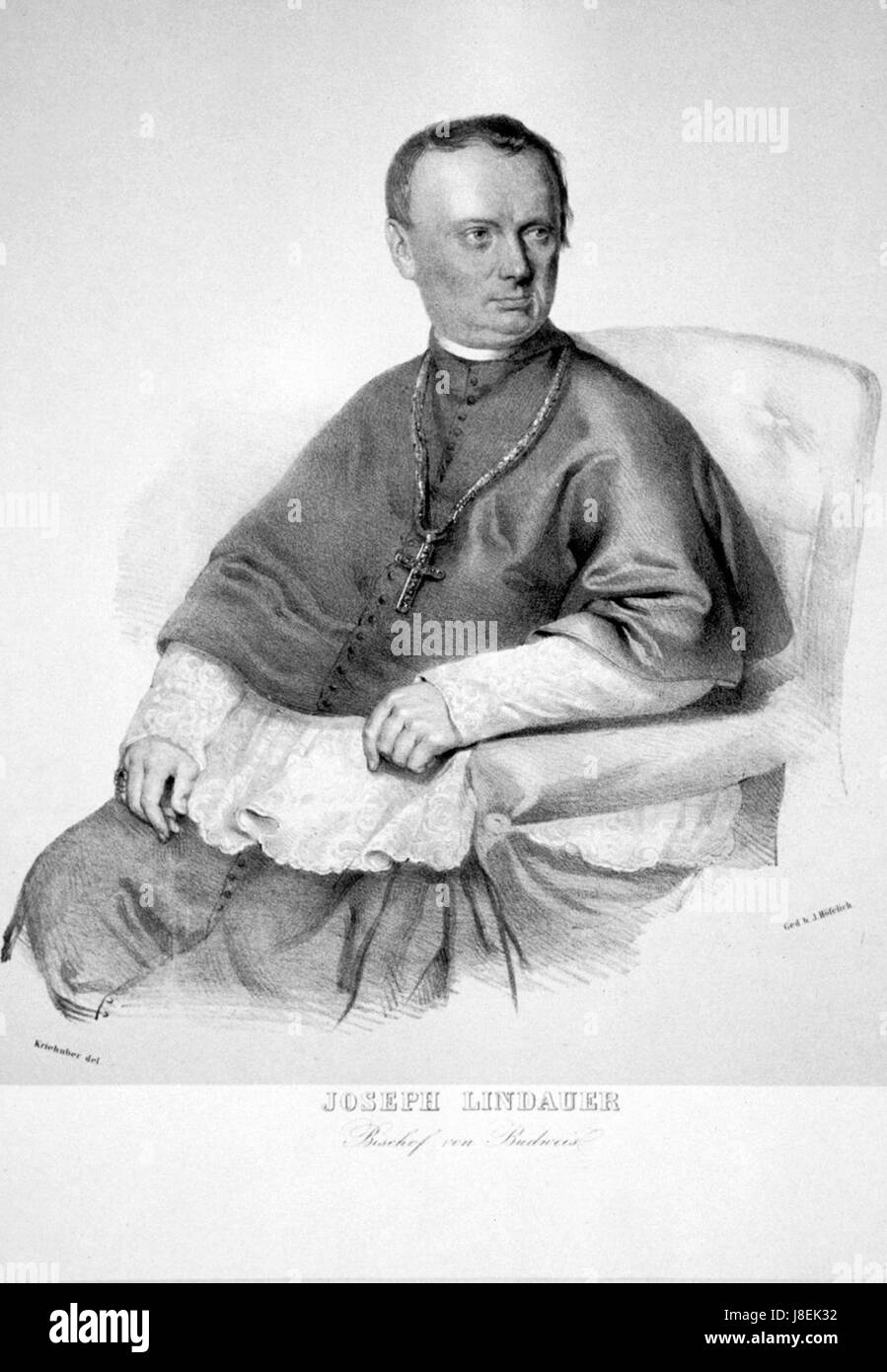 Josef Lindauer was a renowned lithographer whose works include fine ...