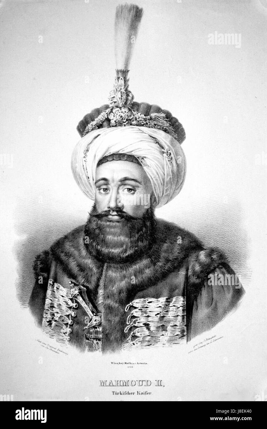 Sultan mahmud ii of the ottoman empire hi-res stock photography and ...
