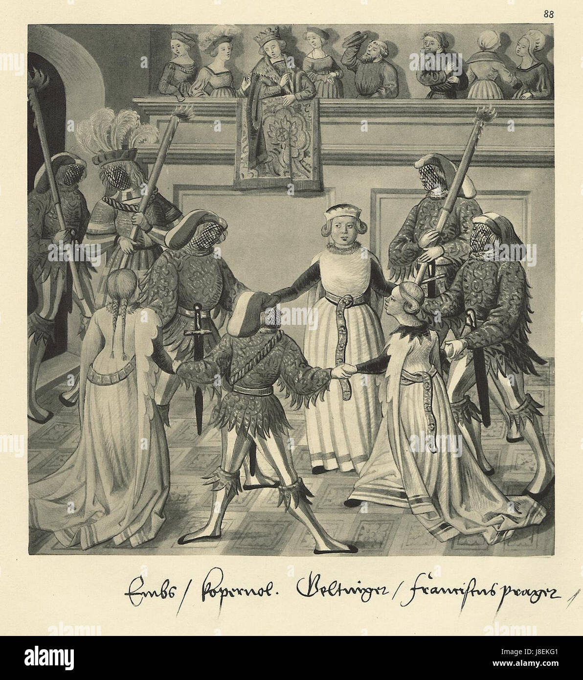 'Freydal' is a 15th-century manuscript containing a series of ...