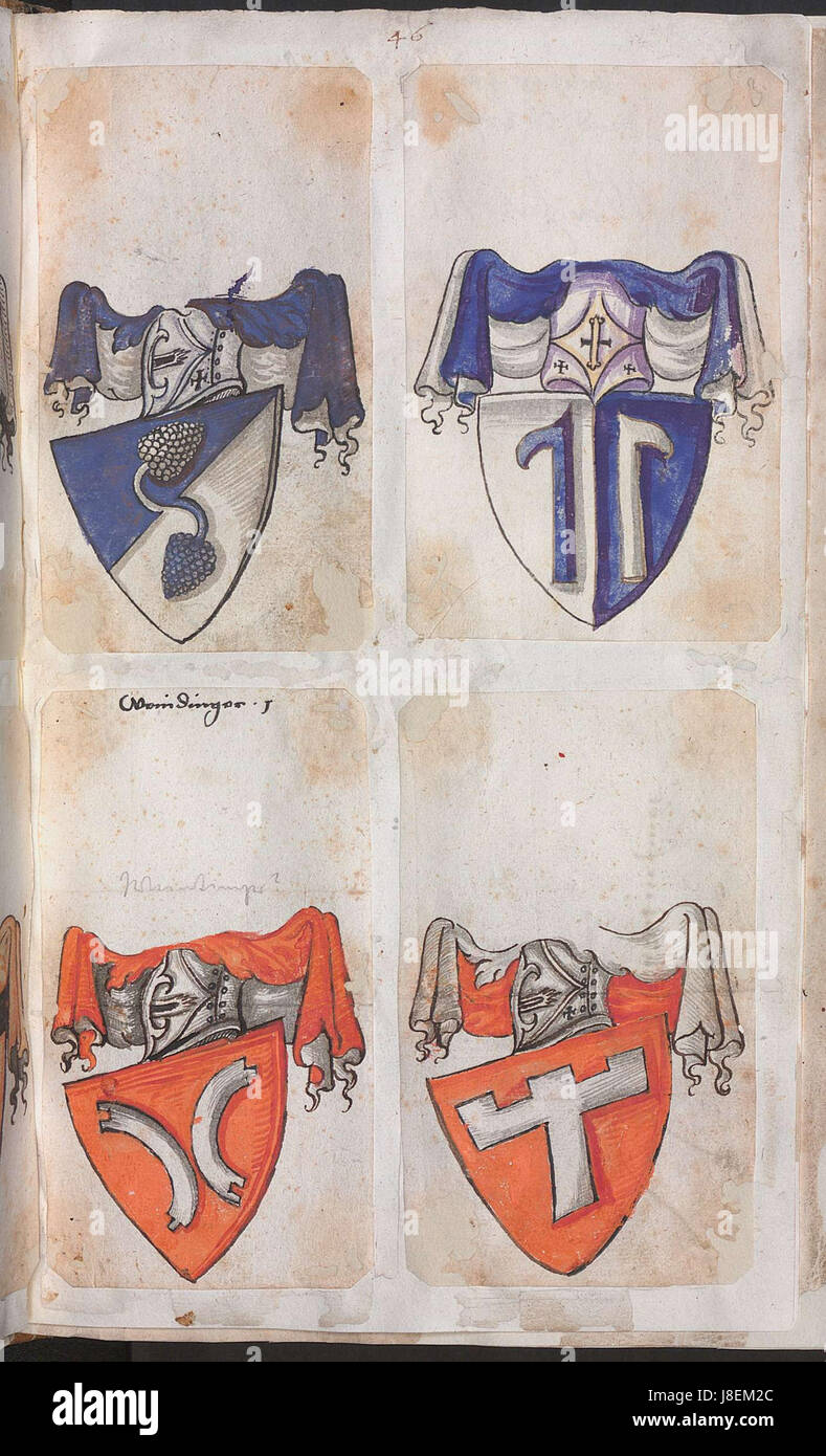 The 'Hylmairs Wappenbuch' is a heraldic book that focuses on coats of ...