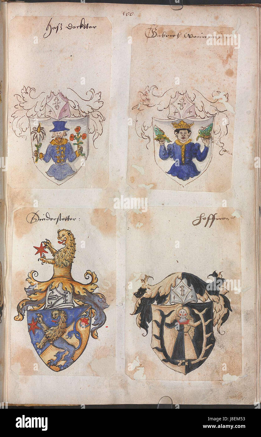 Hylmairs Wappenbuch is a heraldic book containing a collection of coats ...