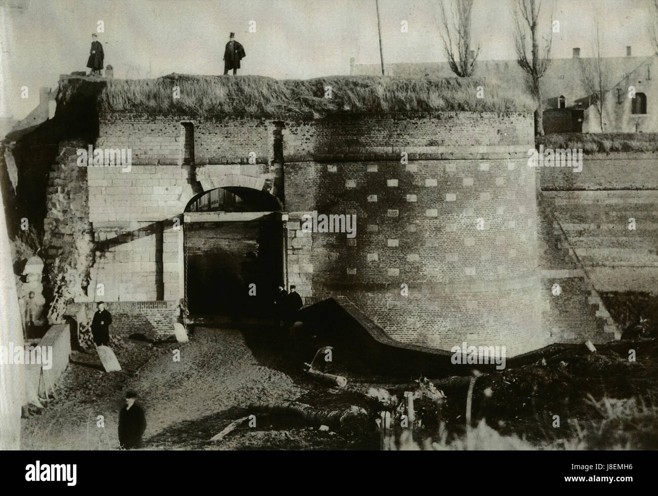 The sloop of the fortifications at Tongersepoort in Maastricht refers ...