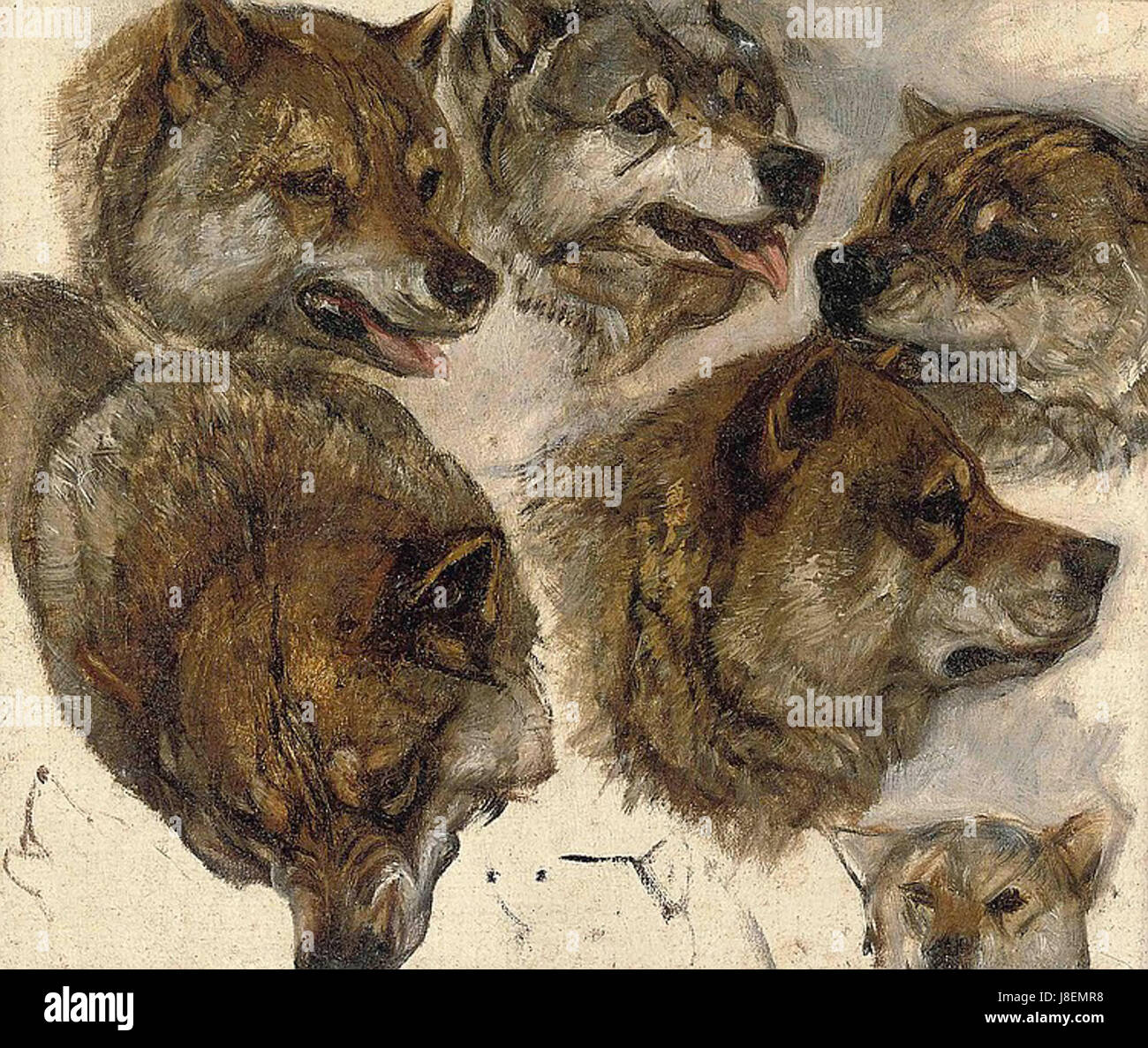 George Bouverie Goddard, an English artist, is known for his detailed ...