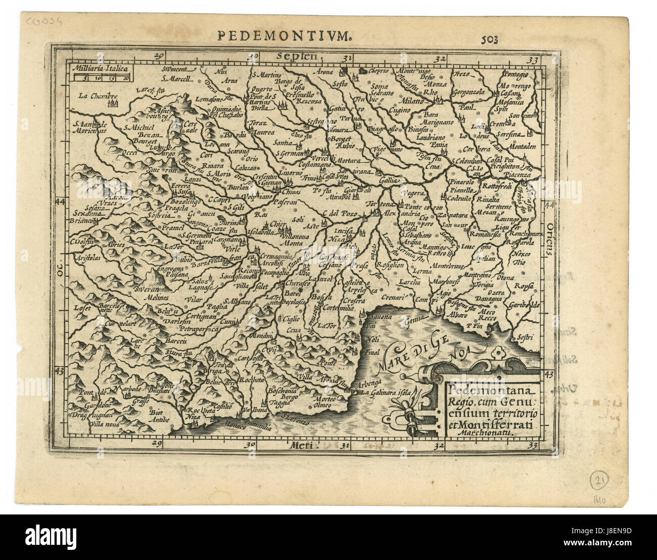 This map illustrates the region of Monferrato in Italy, specifically ...