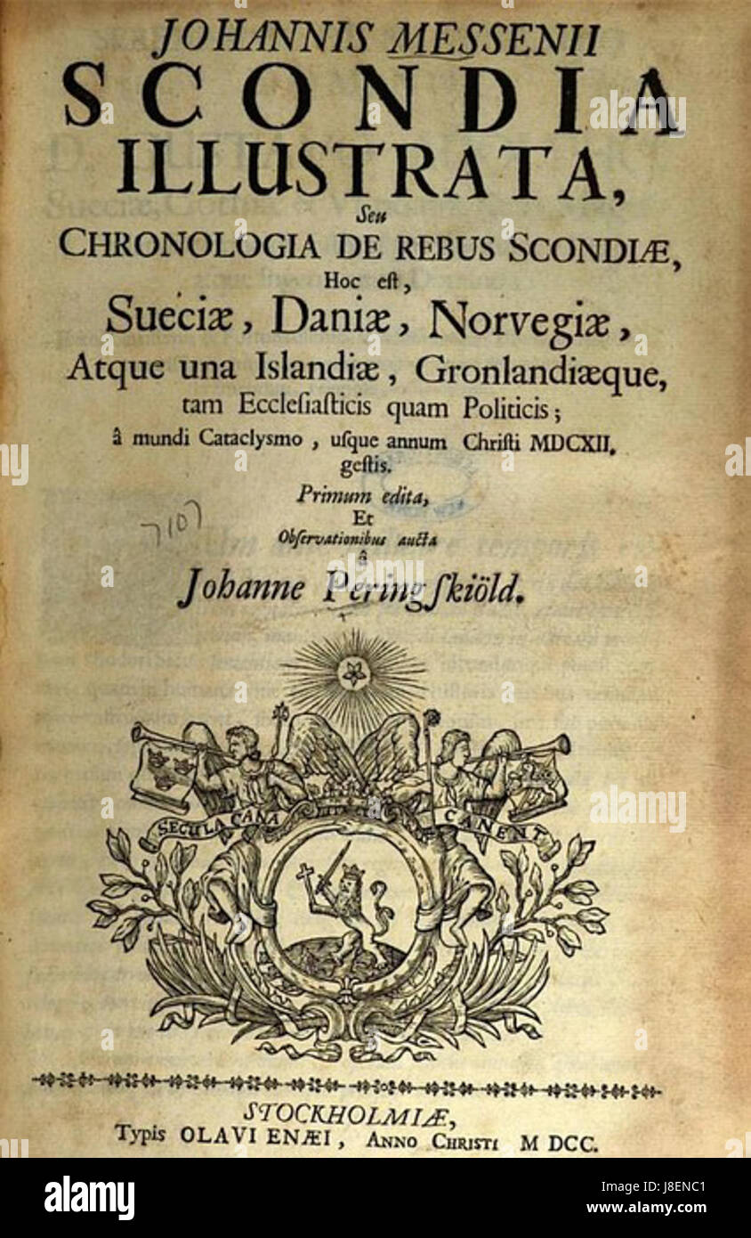 Johannes Messenius (1579 1636 Stock Photo - Alamy