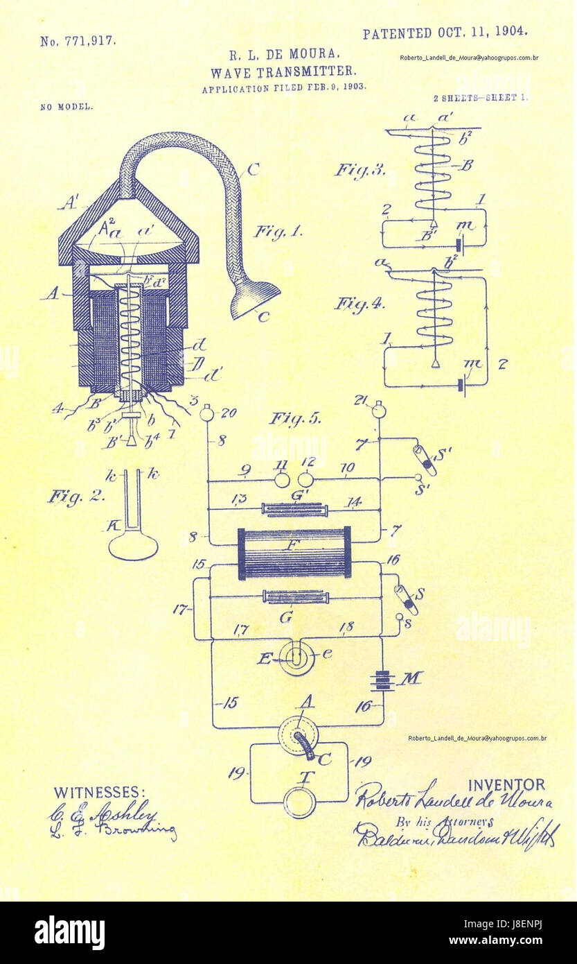 This diagram illustrates the electrical schematic of a wave ...