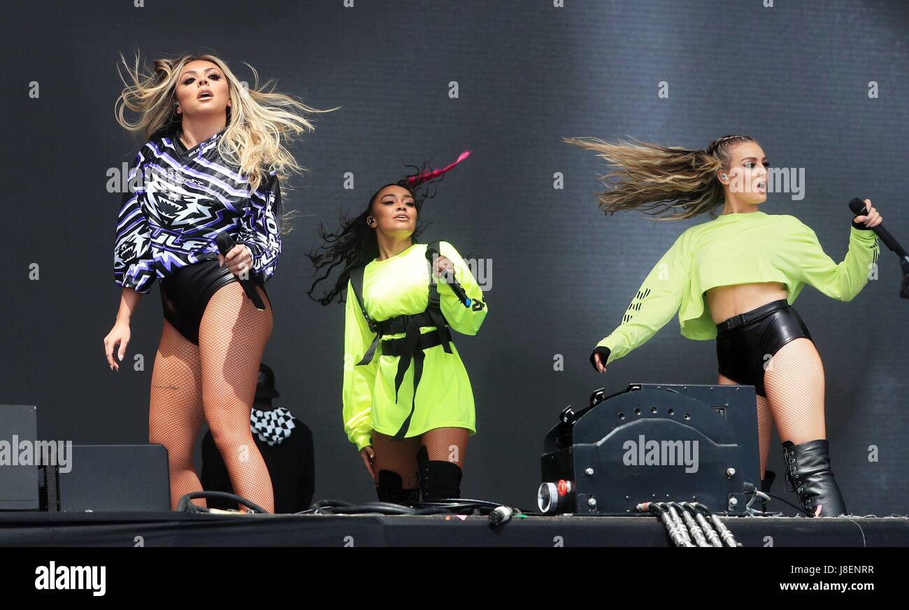 Little Mix performs during BBC Radio 1's Big Weekend at Burton ...